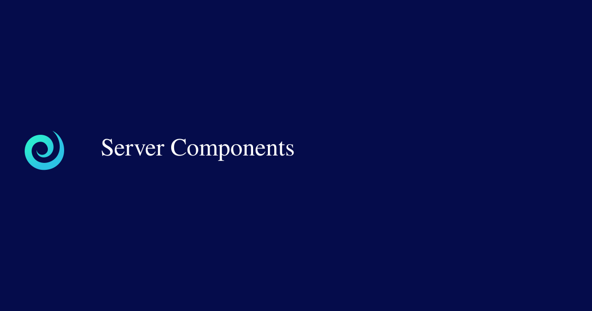 Building Your Application / Components Details / Server Components | Brisa Building Your Application / Components Details / Server Components | Brisa