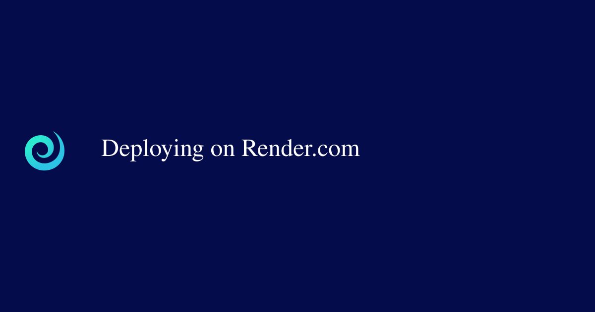Building Your Application Deploying Render Com Brisa