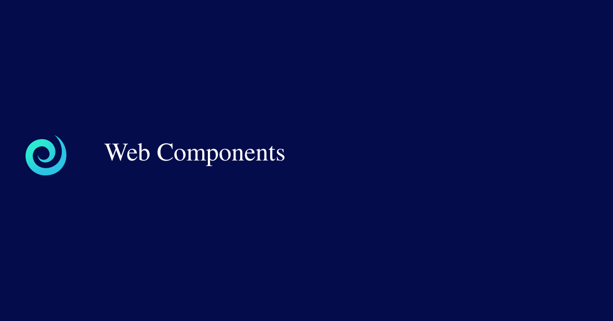 Building Your Application / Components Details / Web Components | Brisa