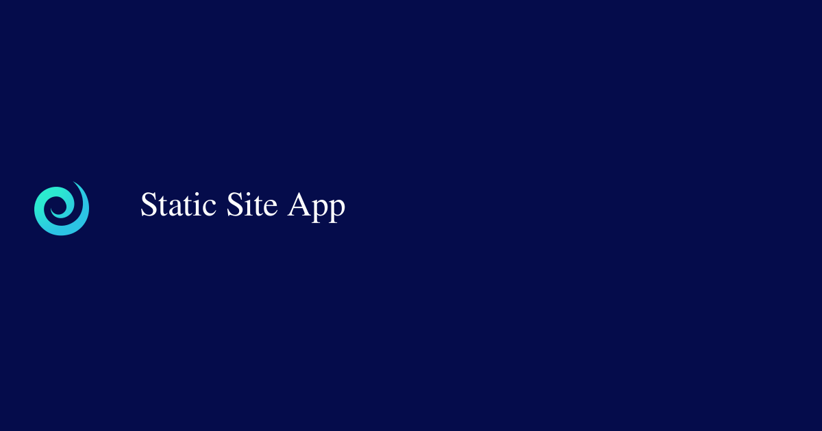Building Your Application / Building / Static Site App | Brisa Building Your Application / Building / Static Site App | Brisa