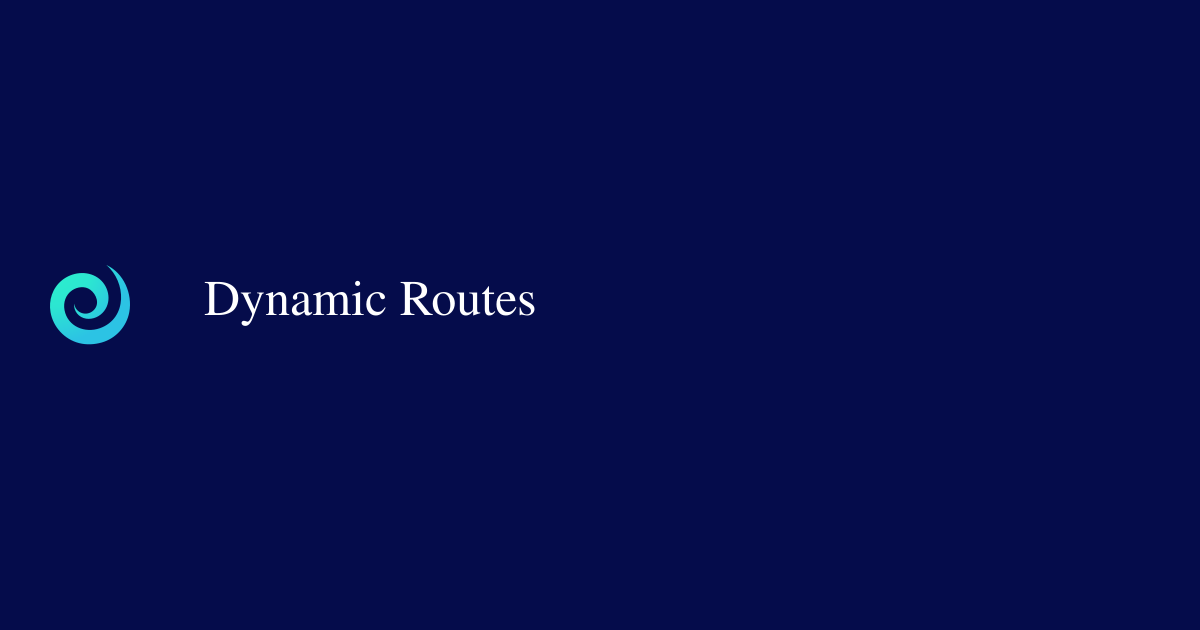 Building Your Application / Routing / Dynamic Routes | Brisa Building Your Application / Routing / Dynamic Routes | Brisa