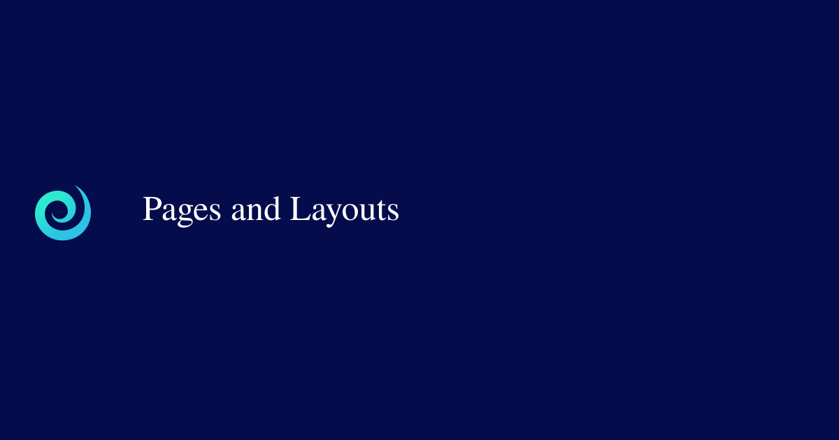 Building Your Application / Routing / Pages And Layouts | Brisa Building Your Application / Routing / Pages And Layouts | Brisa